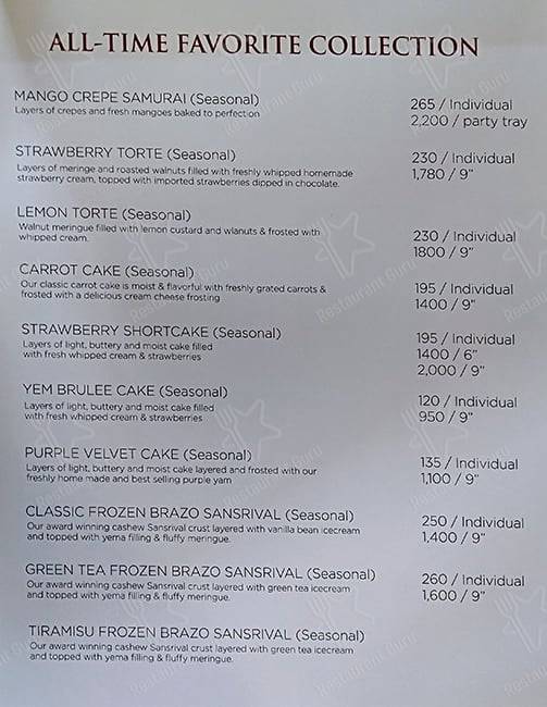 Menu at Kitchen's Best by Chef Roselyn restaurant, Pasig, Valle Verde 2 ...