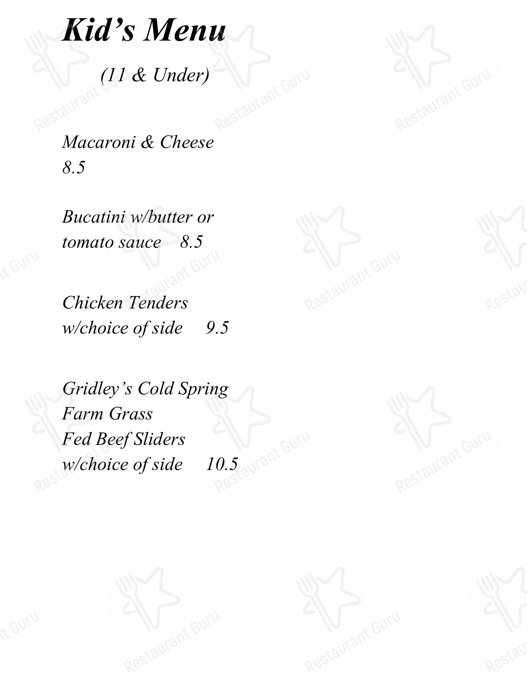 Menu at Scotch & Sirloin pub & bar, Wichita