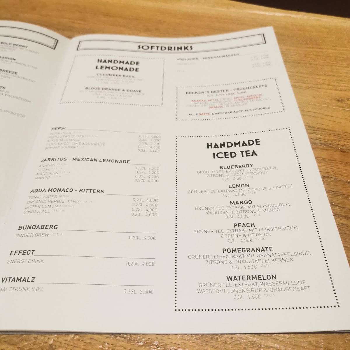 Menu at Timberjacks Bispingen restaurant, Bispingen