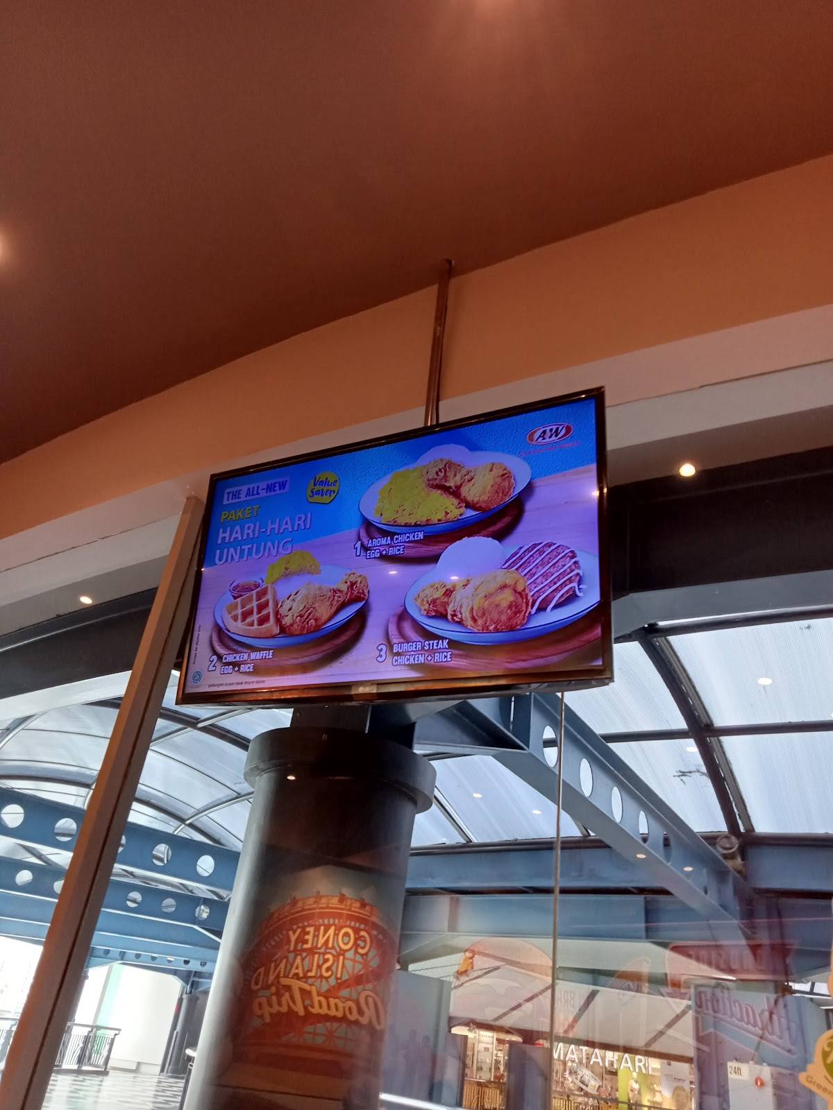 Menu at A&W Restoran - Cilandak Town Square restaurant, South Jakarta