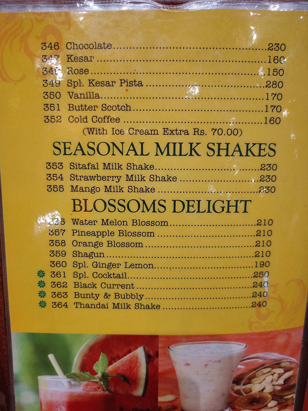 Menu at Achija, Navi Mumbai, Achija Veg Restaurant