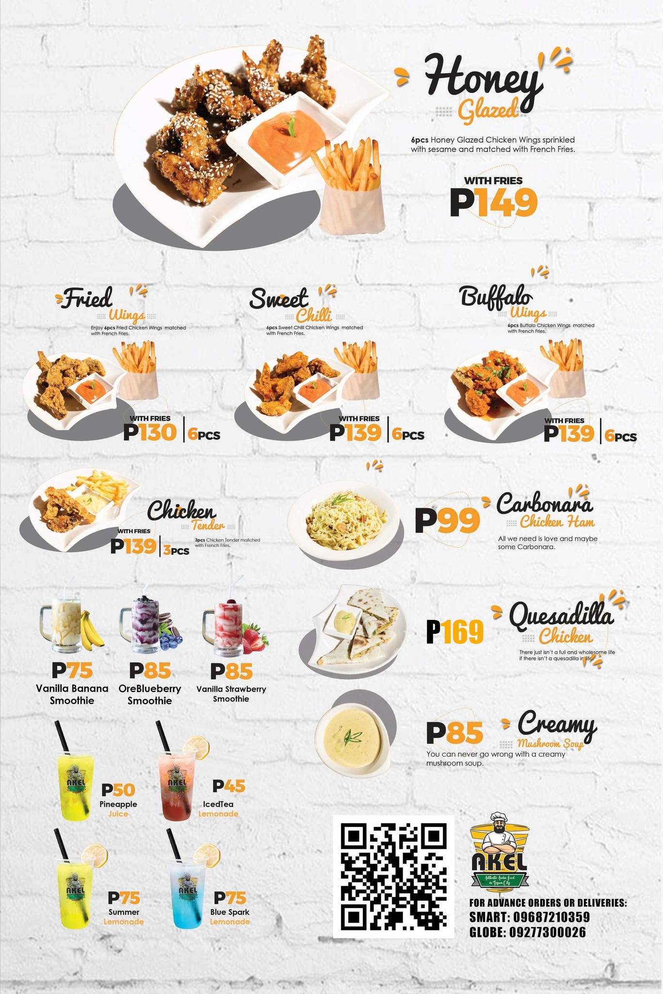 Menu at Akel Arabic Food Restaurant, Tagum City