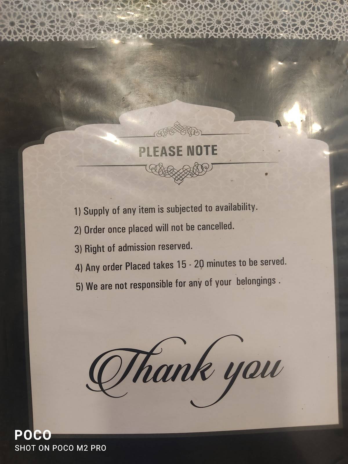 Menu at Al Zara Mandi Arabian Restaurant, Bengaluru, 147