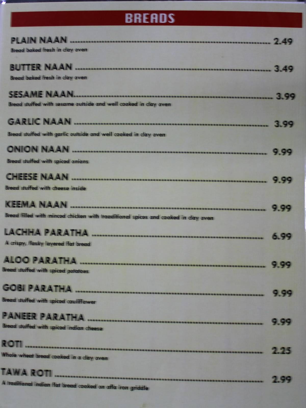 Menu at Aladdin Indian & Pakistani Restaurant (Halal), Centereach