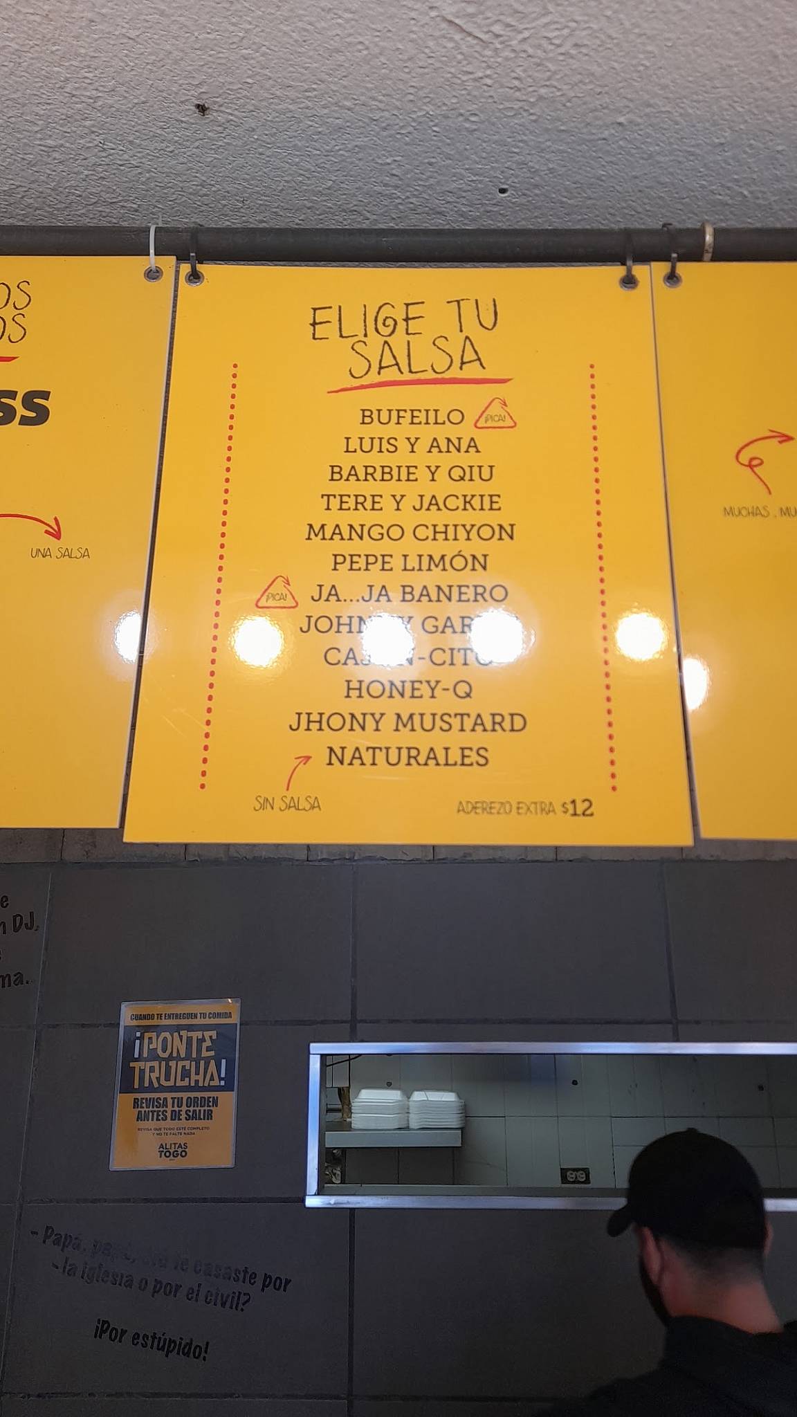 Carta del restaurante Alitas To GO, Ciudad Juarez, C. Melquiades Alanís ...