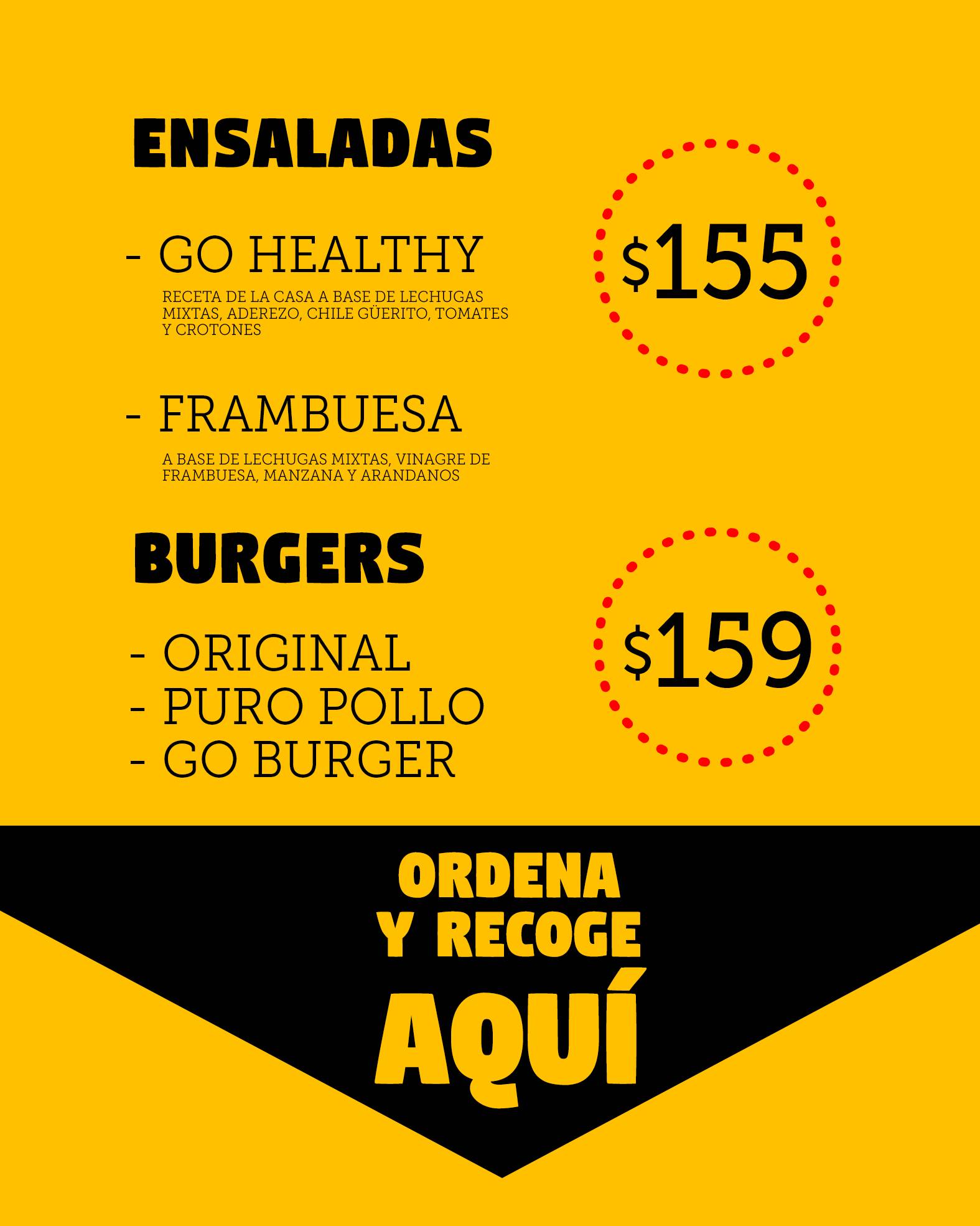 Carta del restaurante Alitas To GO, Ciudad Juarez, C. Melquiades Alanís ...