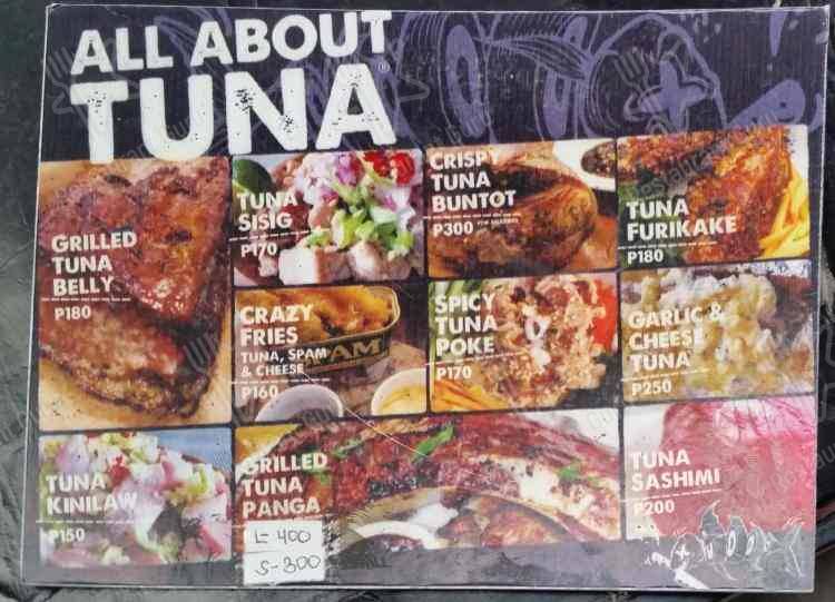 Carta de All About Tuna, Ciudad Quezon