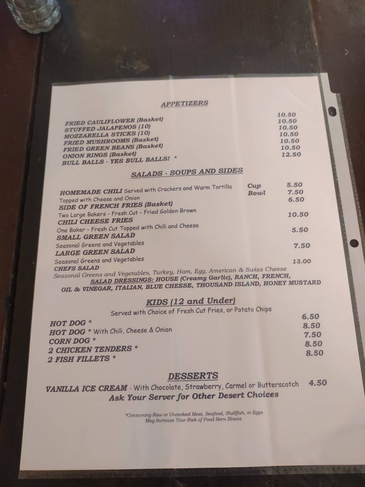 Menu at Atlantic City Mercantile pub & bar, Atlantic City, 100 E Main St
