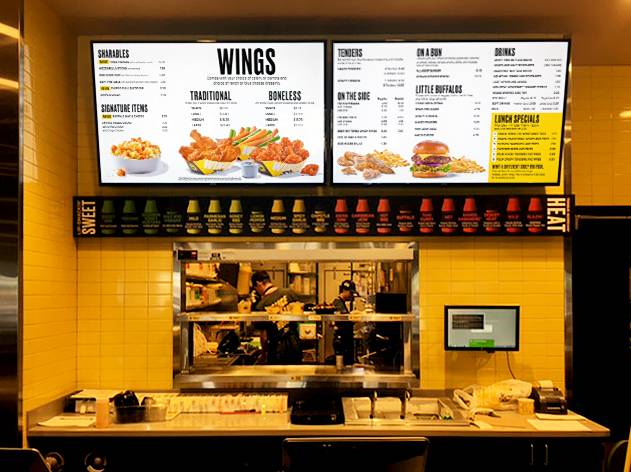 Menu at B-Dubs Express restaurant, Edina, France Ave S