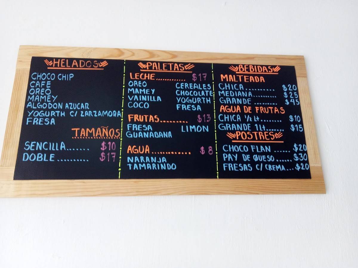 Carta del restaurante BOLA DE NIEVE - sabores naturales y creativos ...