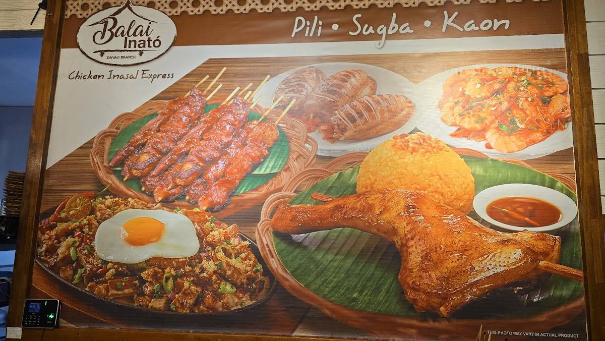 Menu at Balai Inató - Davao restaurant, Davao City