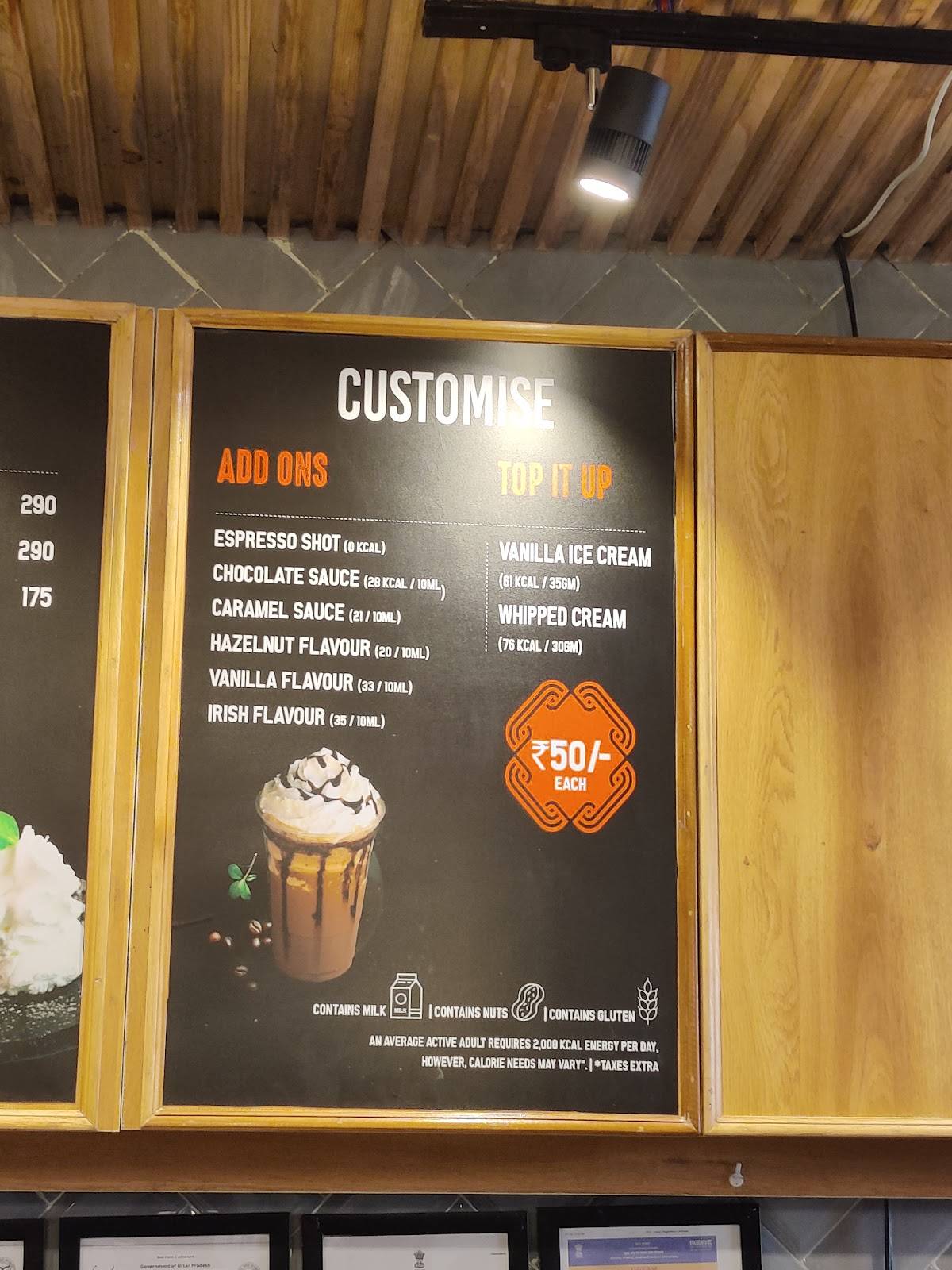 Menu at Baru Ristoranté, Greater Noida, Anchor F3B