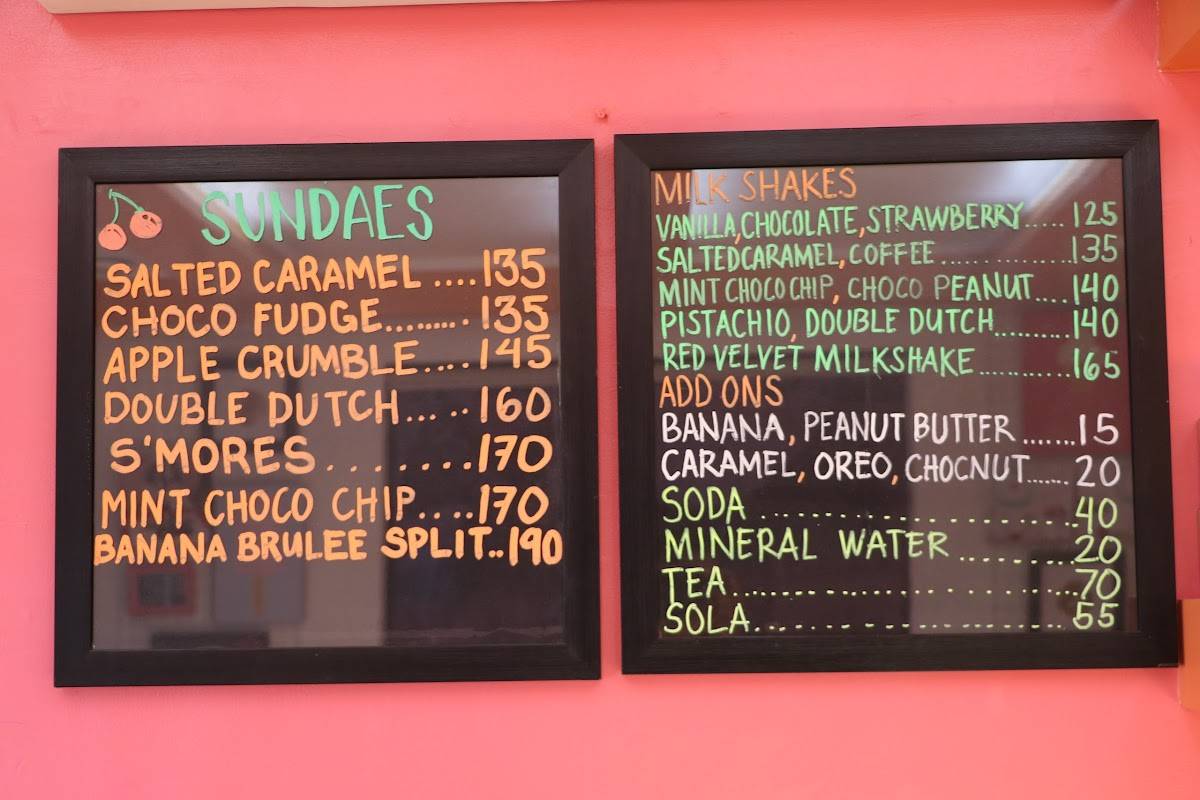 Carta de Barkin' Bakes, Ciudad Quezon