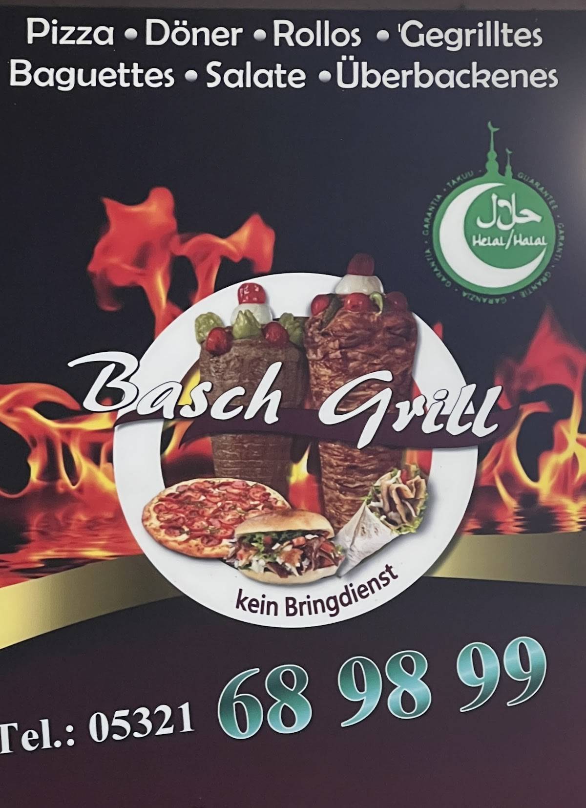 Speisekarte von Basch Grill pub & Bar, Goslar