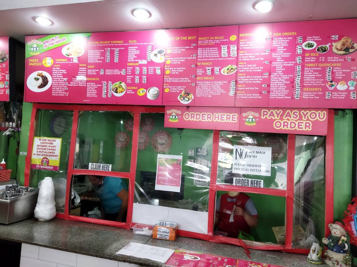 Menu at Best Friends Pares & Mami House - 5th Avenue restaurant, Caloocan