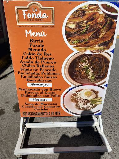 Menu at Birria y Menudo Doña Licha restaurant, San Antonio de las Alazanas
