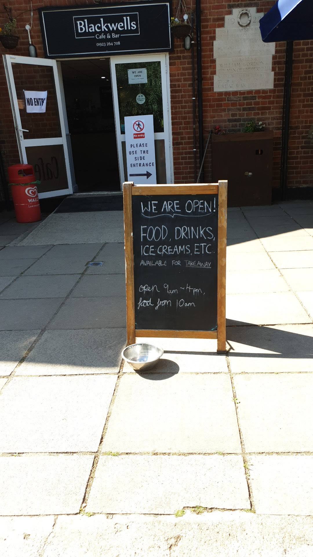 Menu at Blackwell's Chipperfield Ltd pub & bar, Chipperfield, 10 The Common