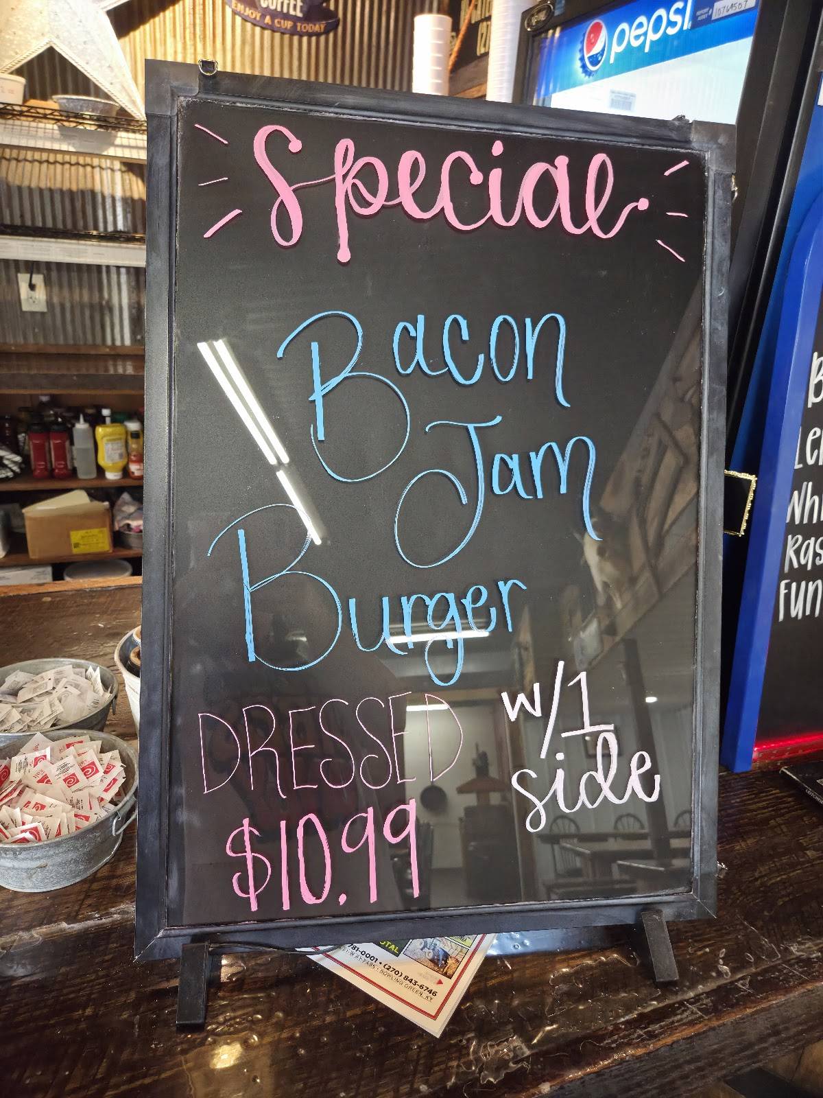 Menu at Bluegrass Bar-B-Que, Leitchfield