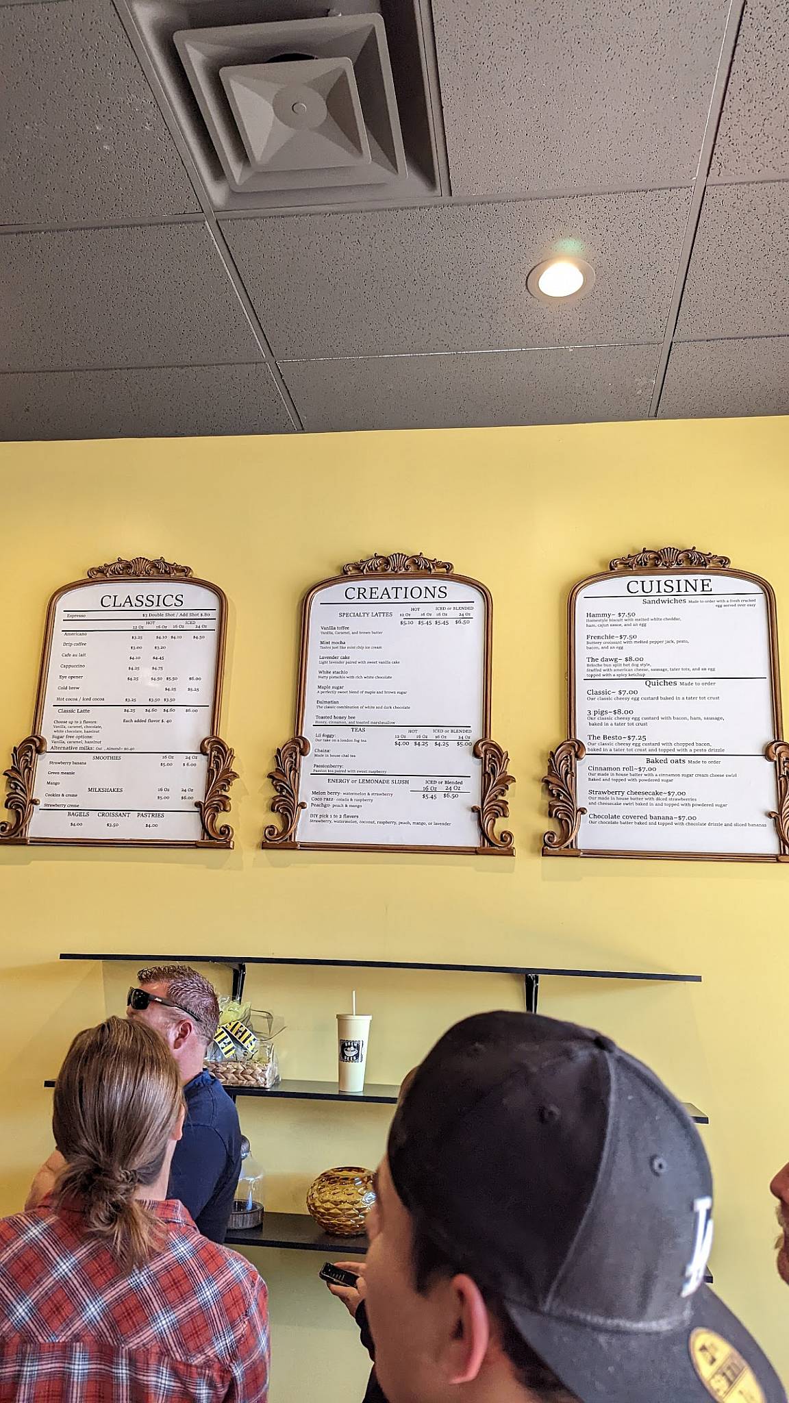 Menu at Brew Bees Coffee Co. restaurant, Upland