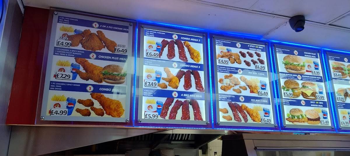 Menu at Perfect Chicken restaurant, Bromley