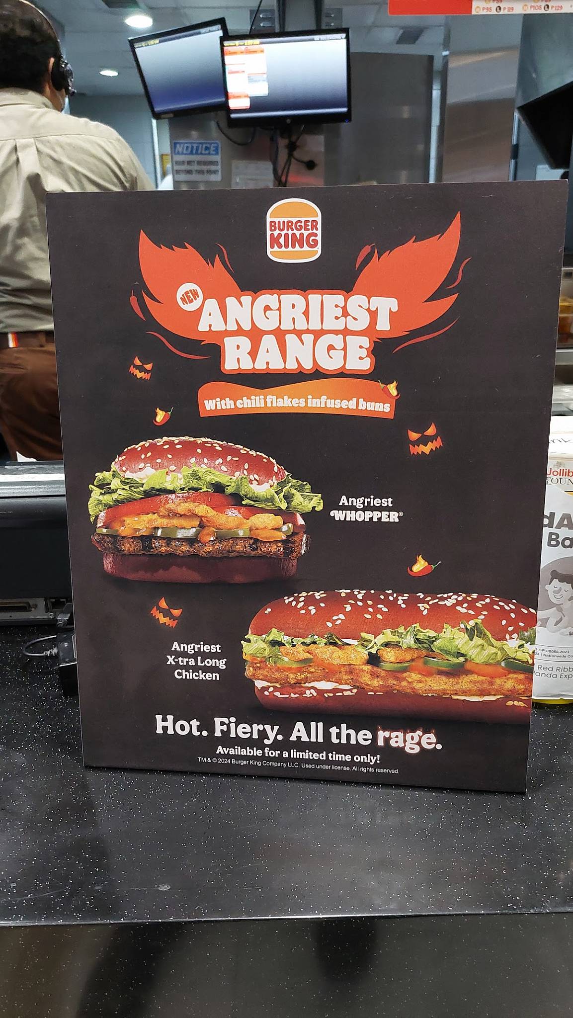 Carta del restaurante Burger King - Vermont Park (Drive Thru), Antipolo ...