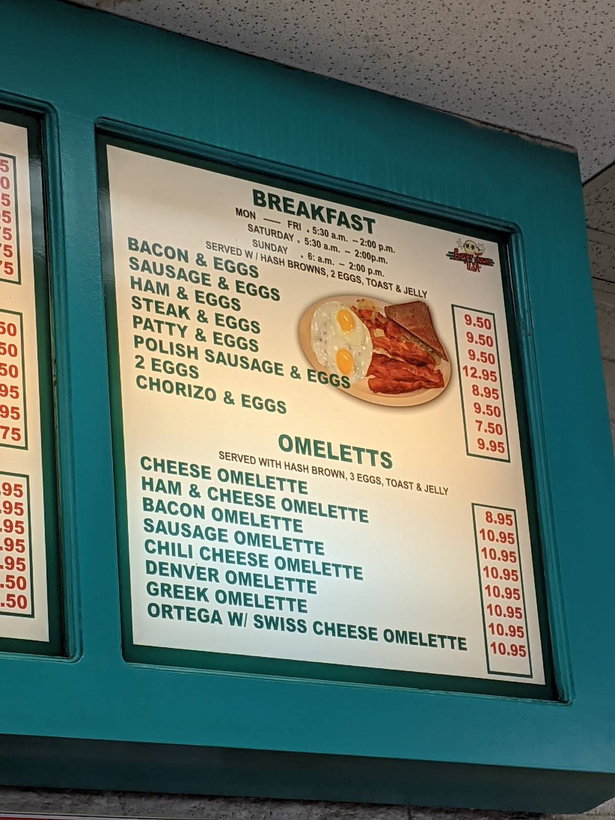 Menu at Burgertown USA restaurant, Redlands, 222 E Redlands Blvd