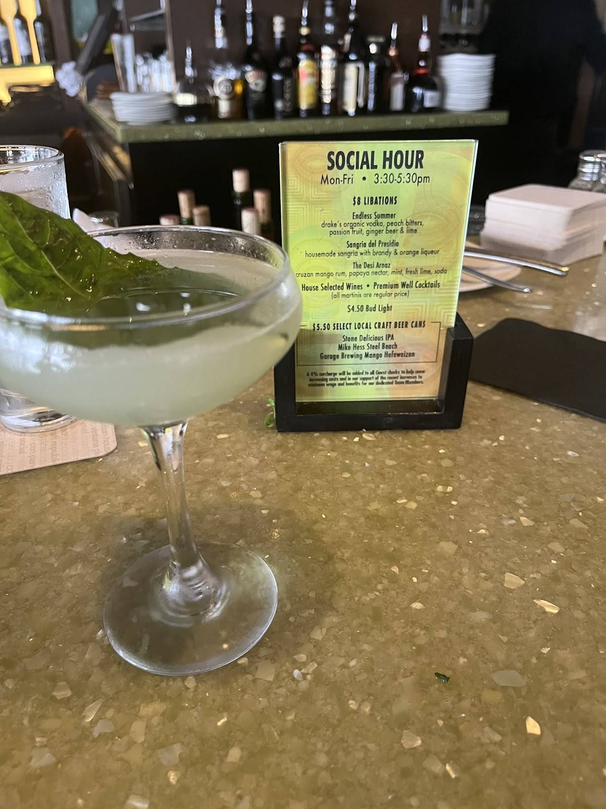 Menu at C Level Lounge steakhouse, San Diego, 880 Harbor Island Dr