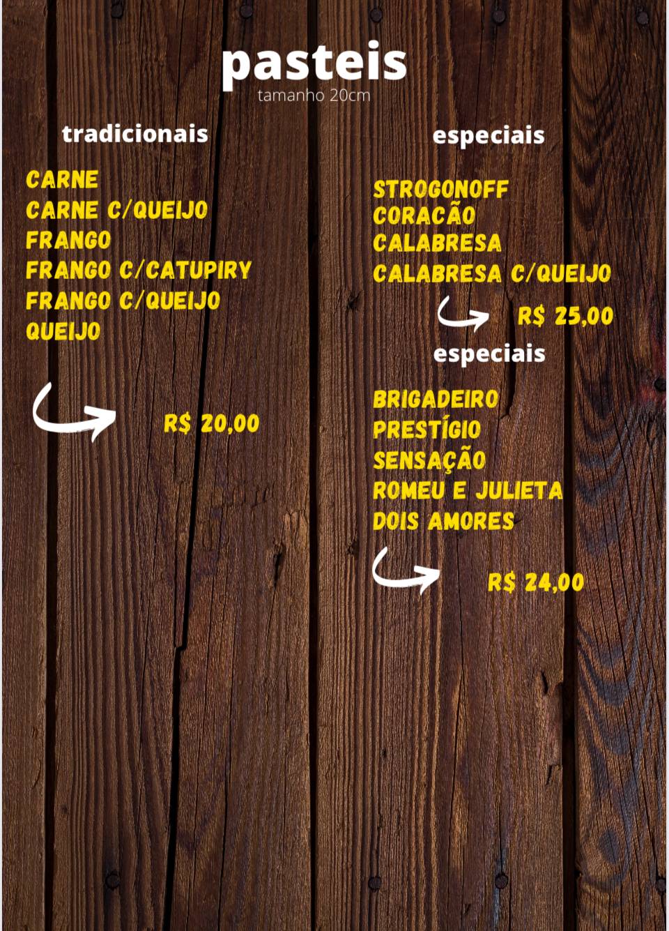 Menu em CONTAINER DO PIER pub & Bar, Porto Belo