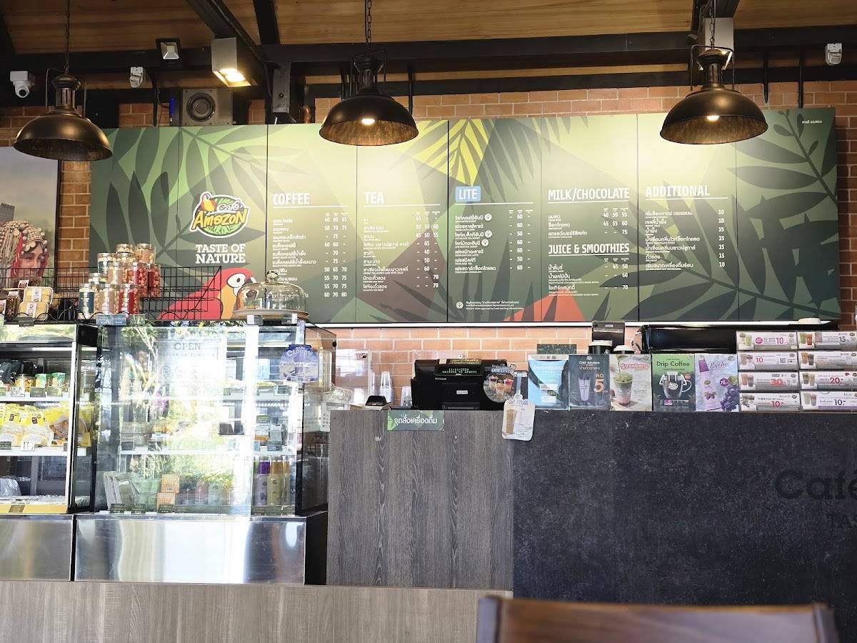 Carta de Café Amazon, Bang Pla Soi, 8XRV+7VC ถนนบายพาส
