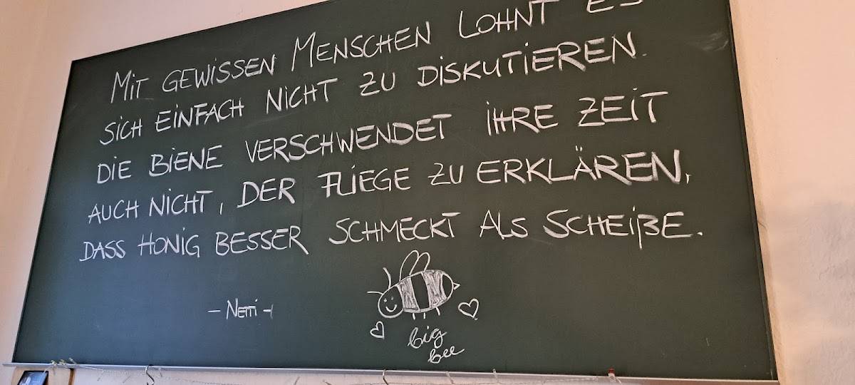 Menu at Café - Bistro happa-happa Berlin cafe, Berlin, Smetanastraße 17