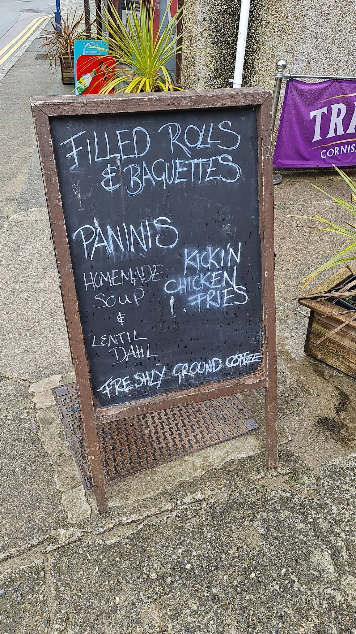Menu at Cakebreads Bakery, Gorran Haven