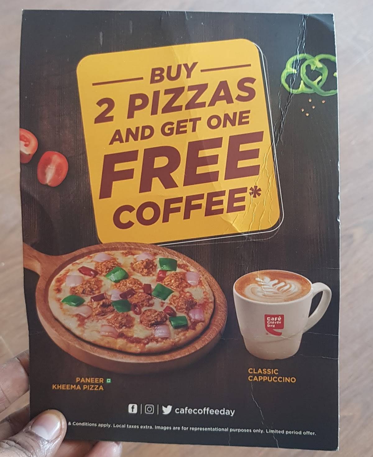 Menu at Café Coffee Day - HSR Layout Sec 1, Bengaluru
