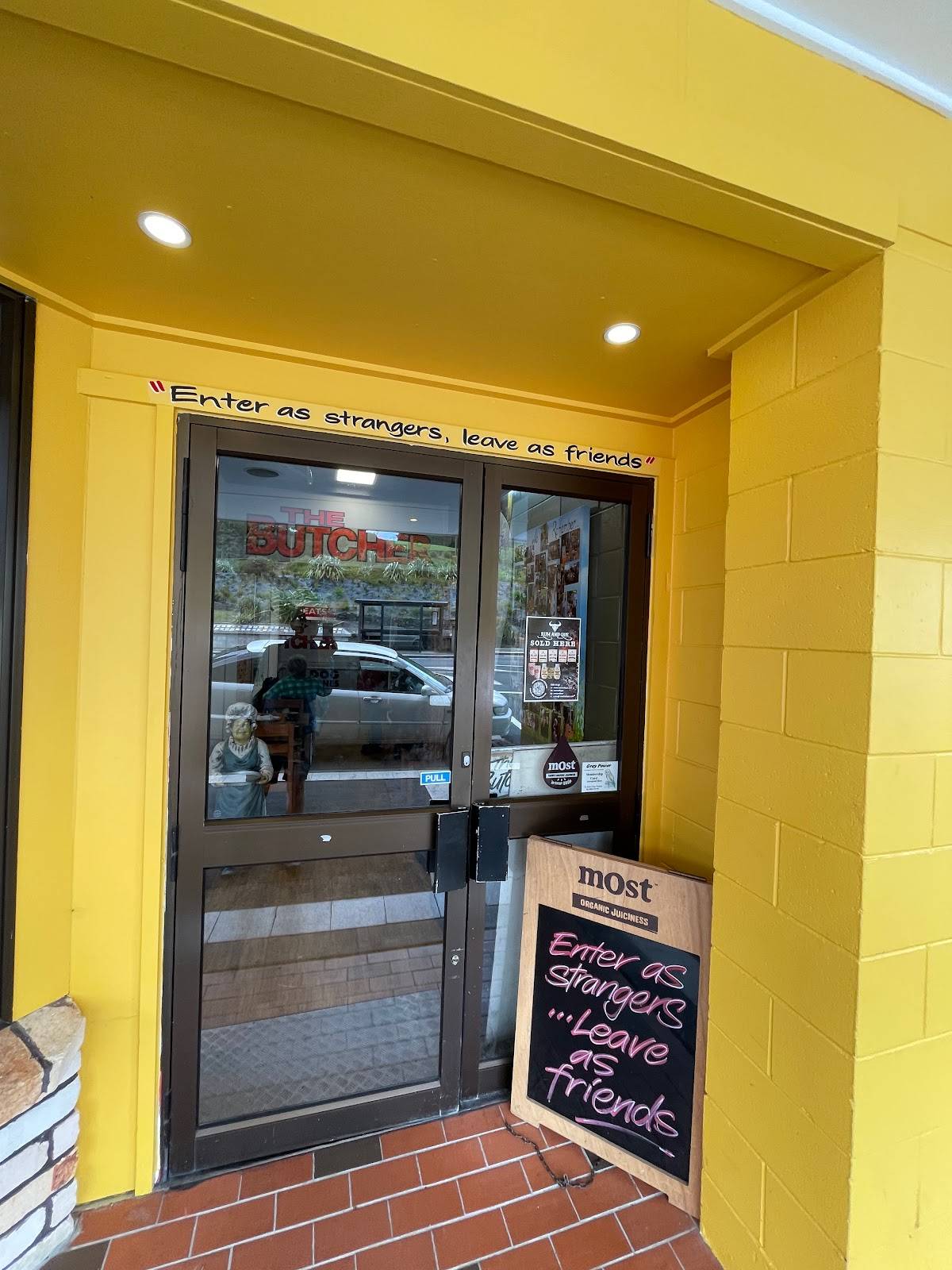 Menu at Gold Rush Cafe/The Butcher, Waihi