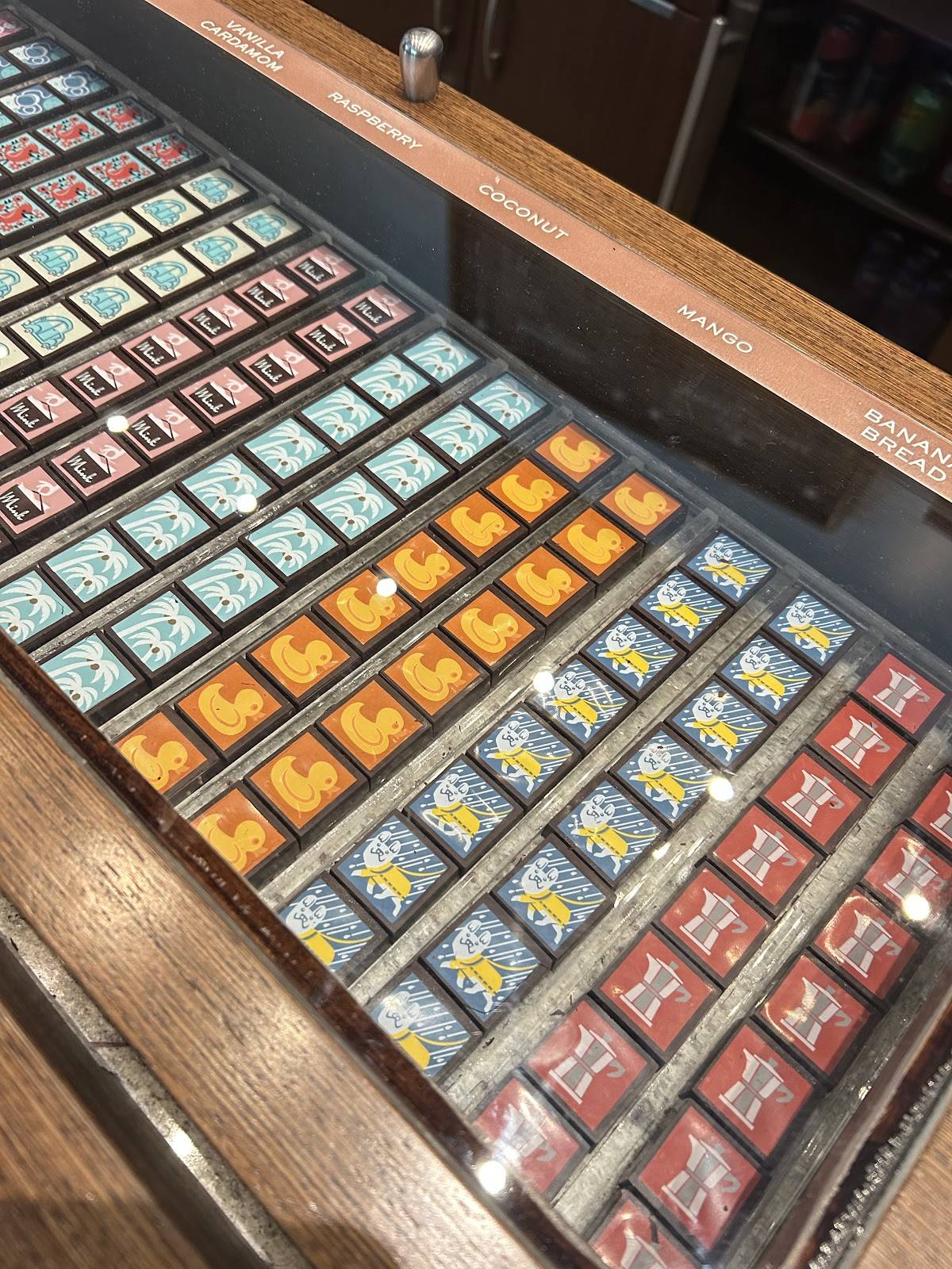 Menu at Mink Chocolates Cafe, Vancouver