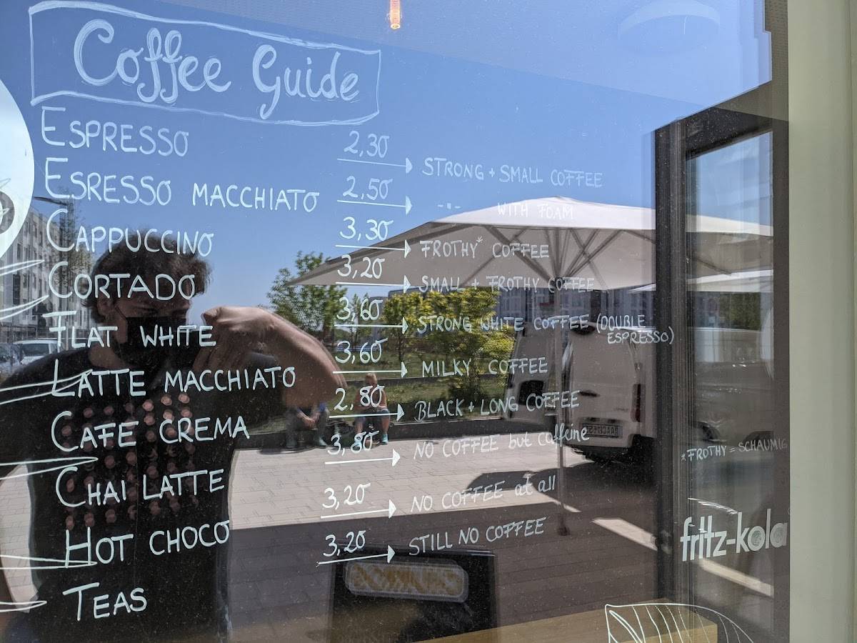 Speisekarte von Café del Mundo cafe, Heidelberg