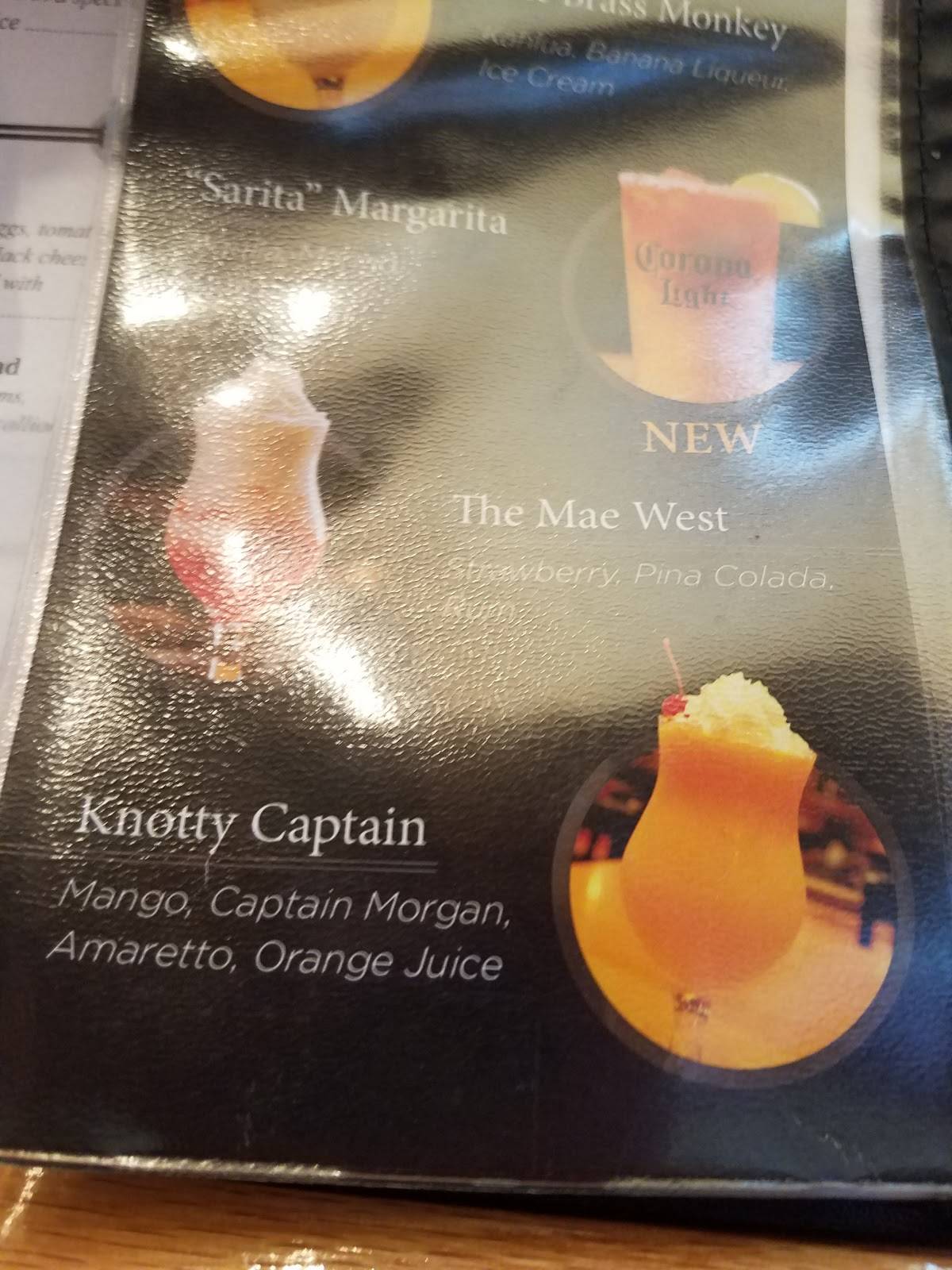Menu at The Boundary House Restaurant, Calabash