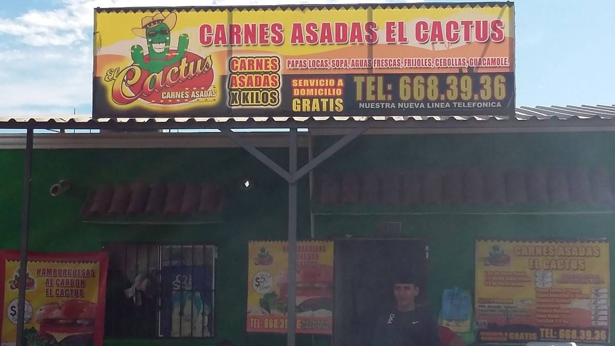 Menu at Carnes Asadas El Cactus, Mazatlán, Av. Lib. Núm. 2 Pte. 17200