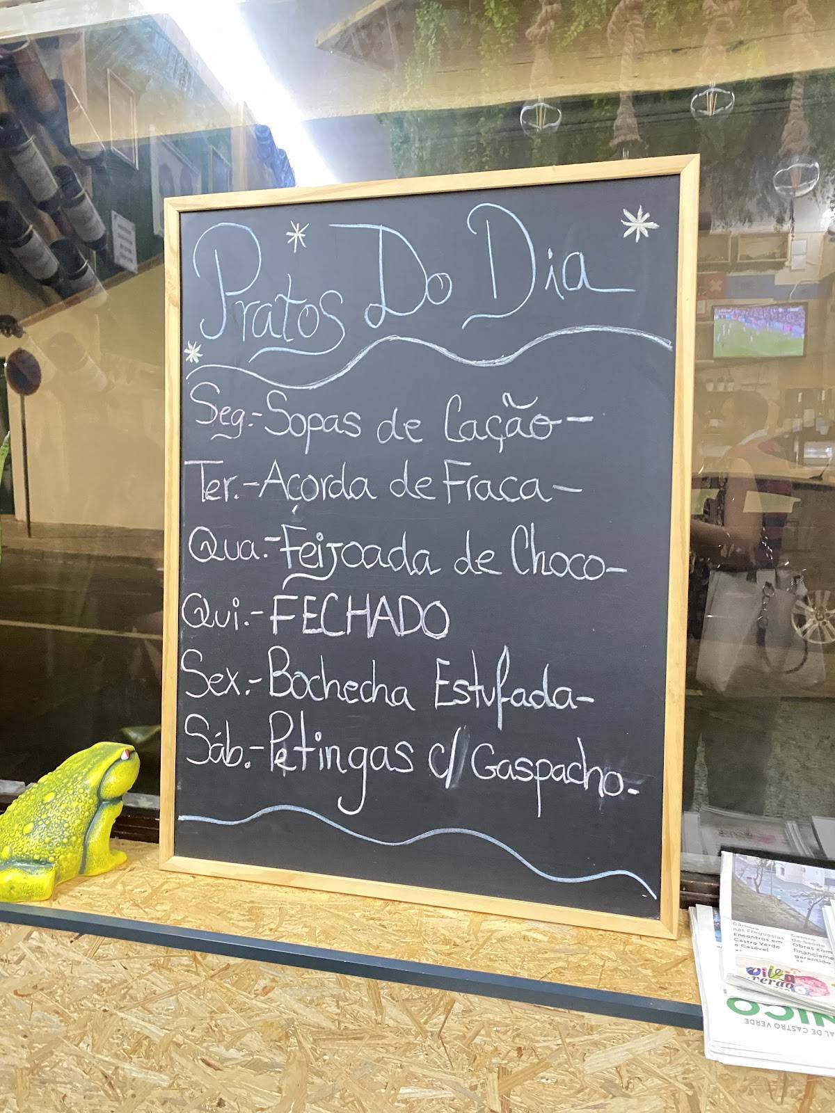 Menu em Casa De Pasto O Passarinho restaurante, Castro Verde