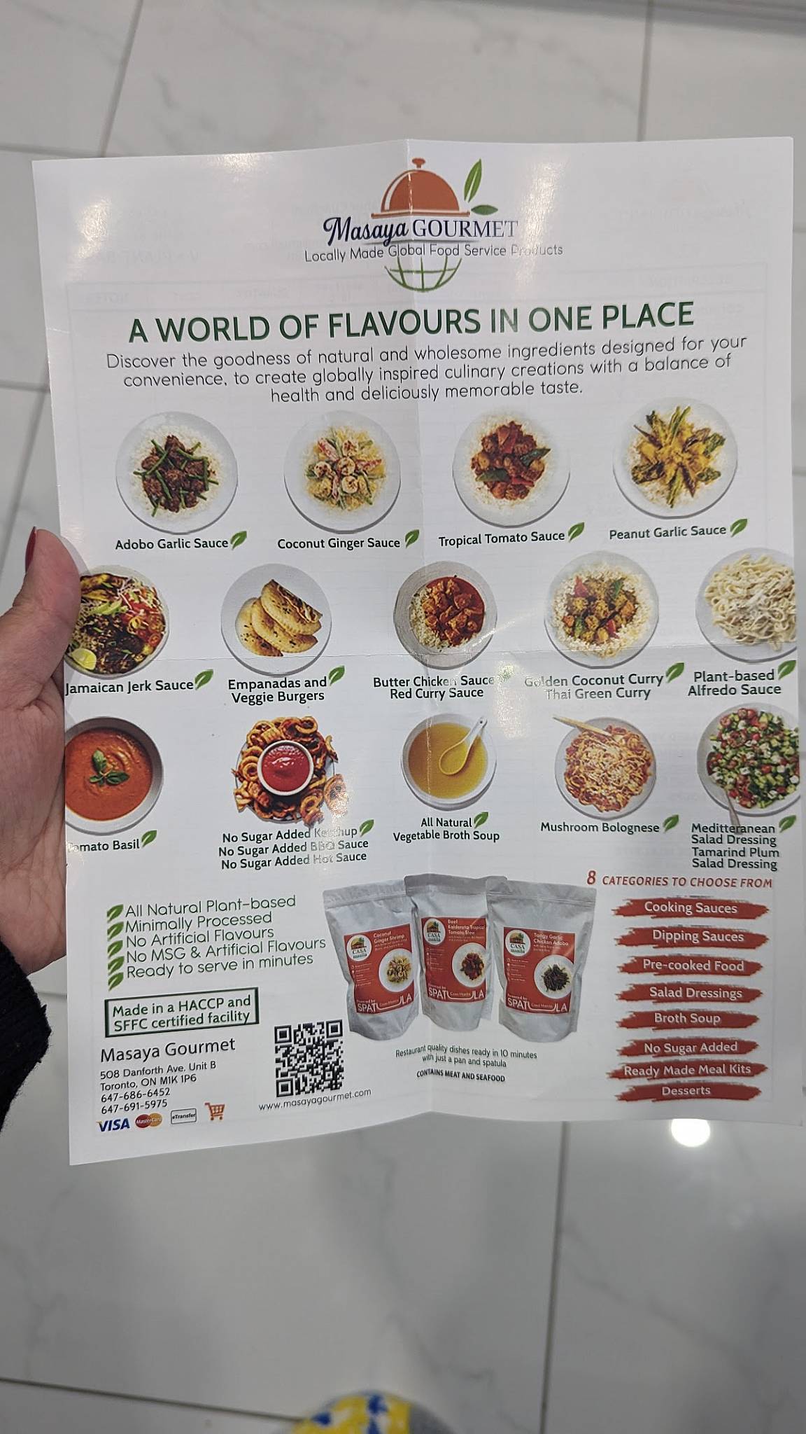 Menu at Casa Manila restaurant, Toronto, 879 York Mills Rd Unit #1
