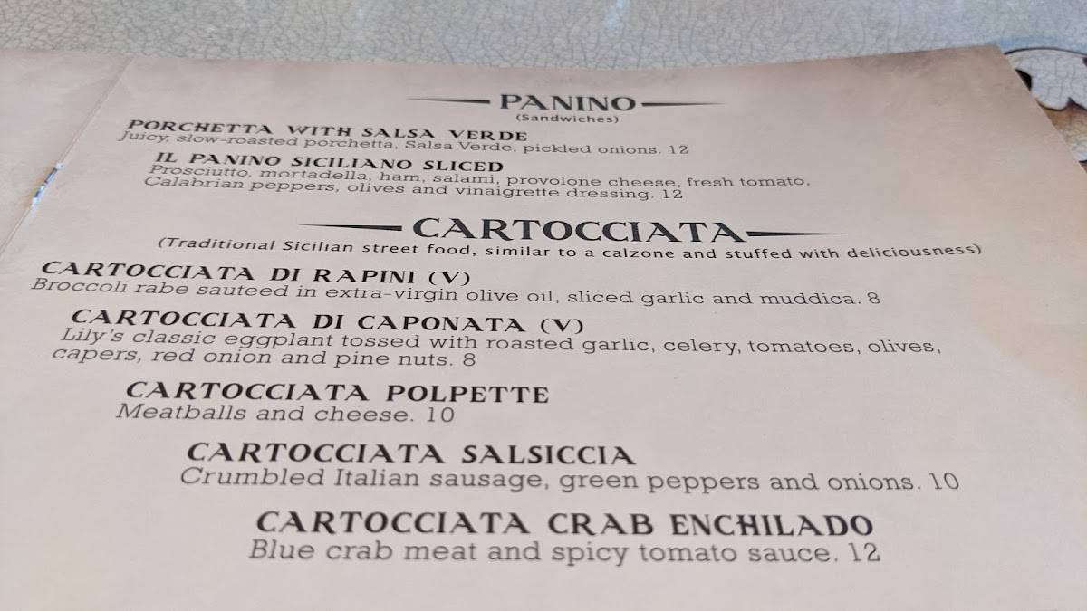 Menu at Casa Santo Stefano pub & bar, Tampa