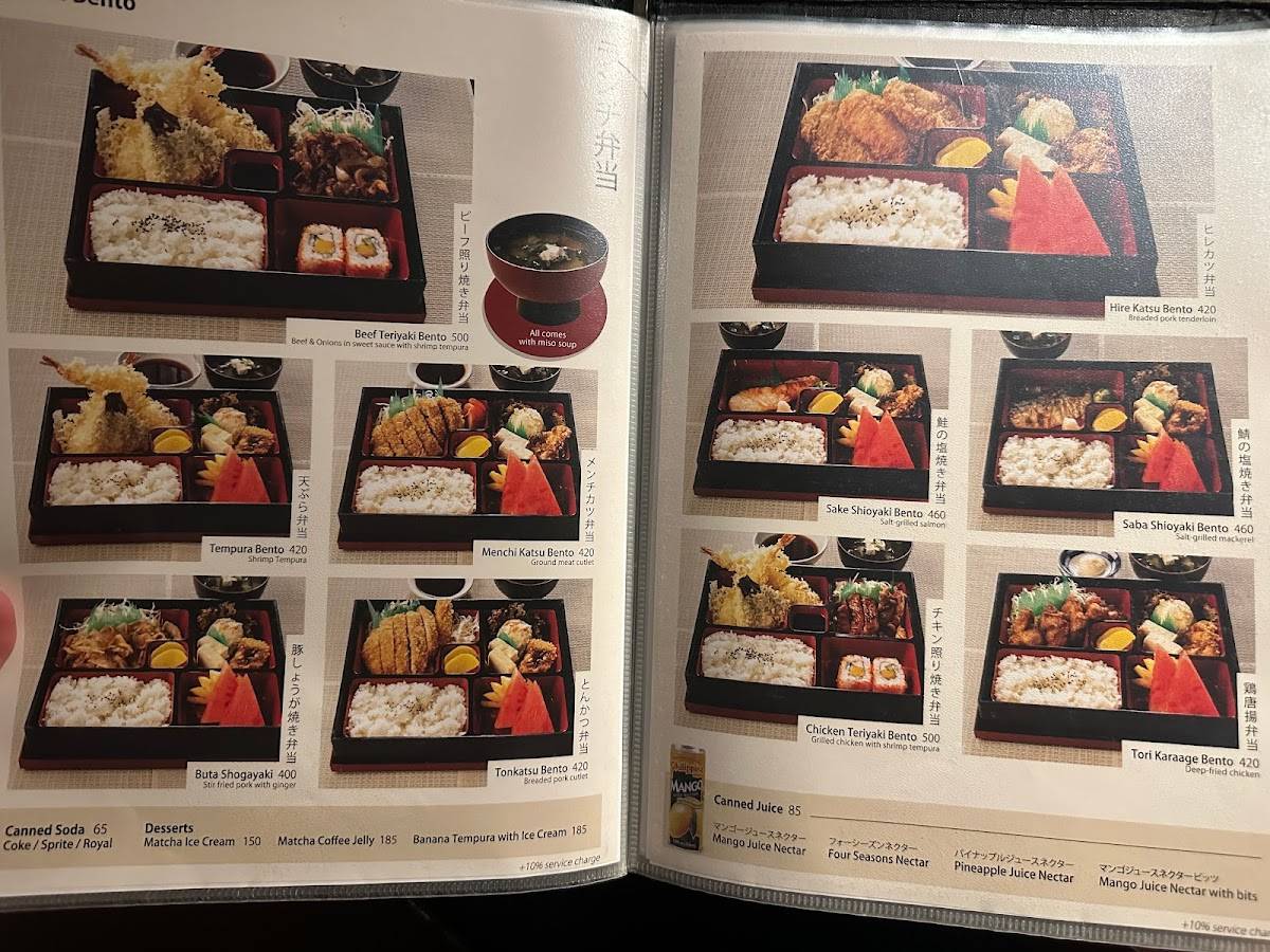 Menu at Nonki Japanese Restaurant (Main - Mandaue), Mandaue City, 219 A ...