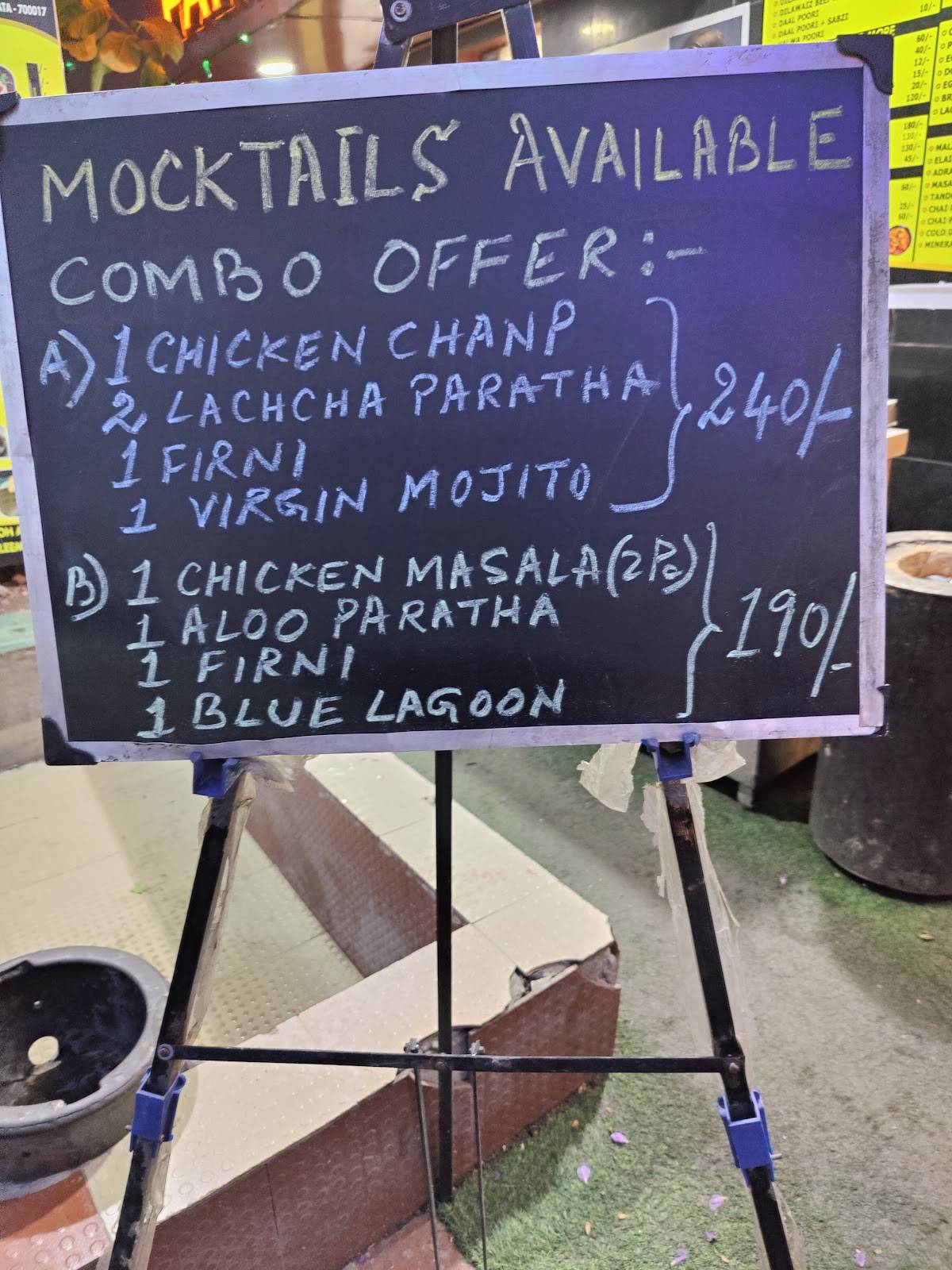 Menu at Chai Paratha & More, Kolkata