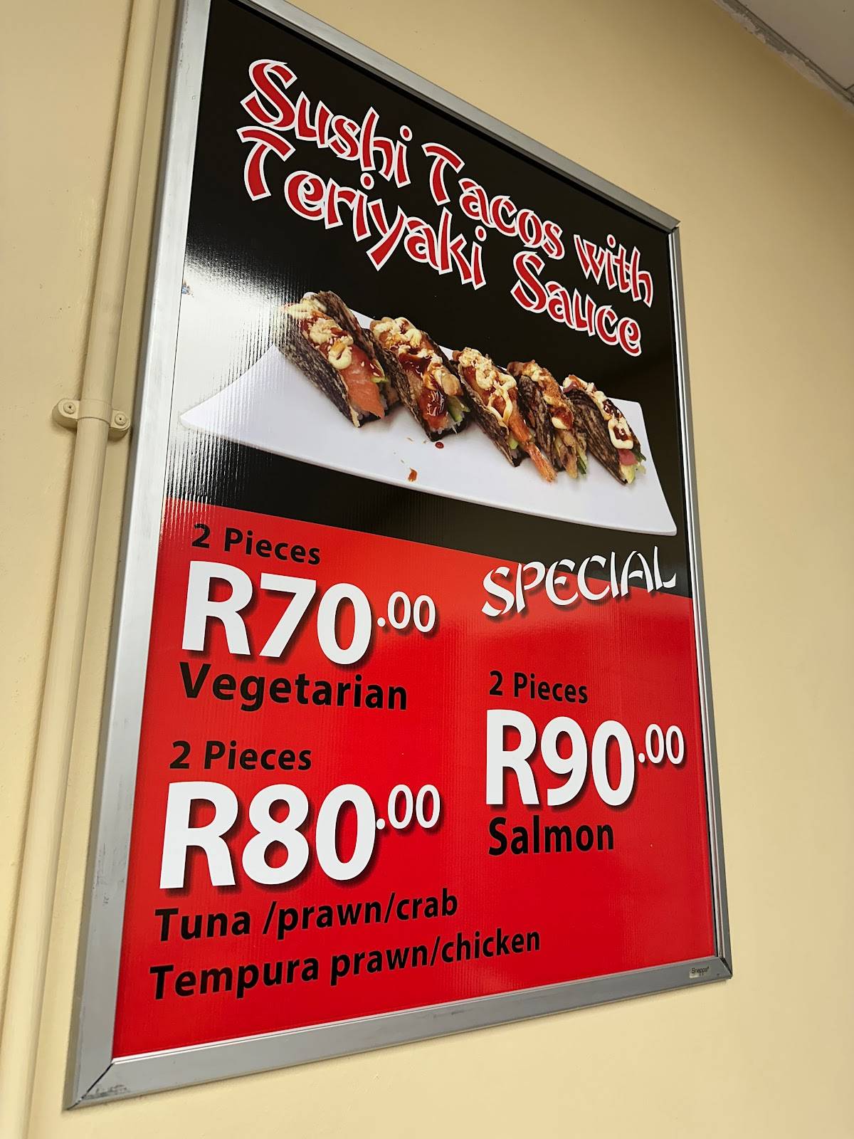 Menu at Chef Shop restaurant, Benoni, 1st St