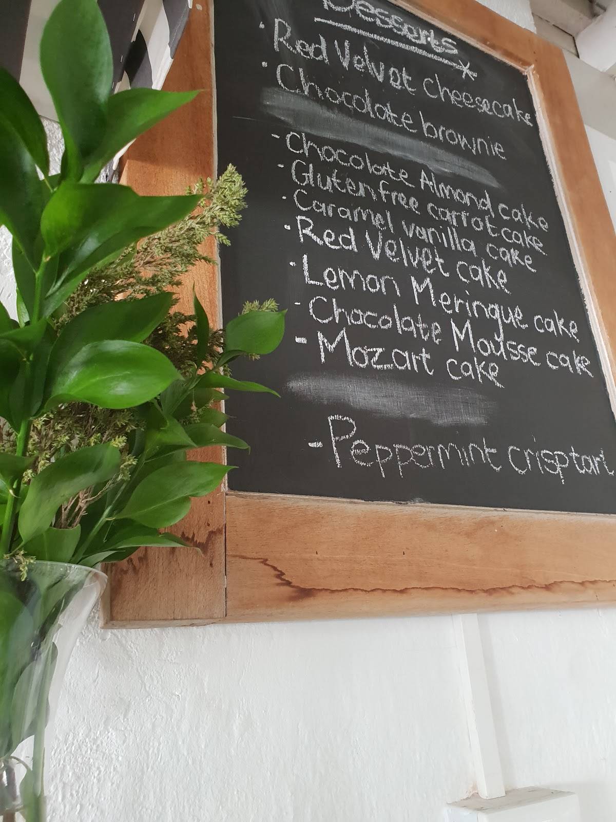Menu at Chelsea Steak Bar, Cape Town