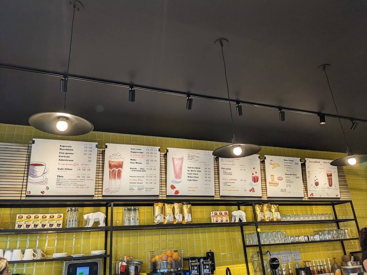 Menu at Columbus Café & Co, Montréal, Monkland Ave
