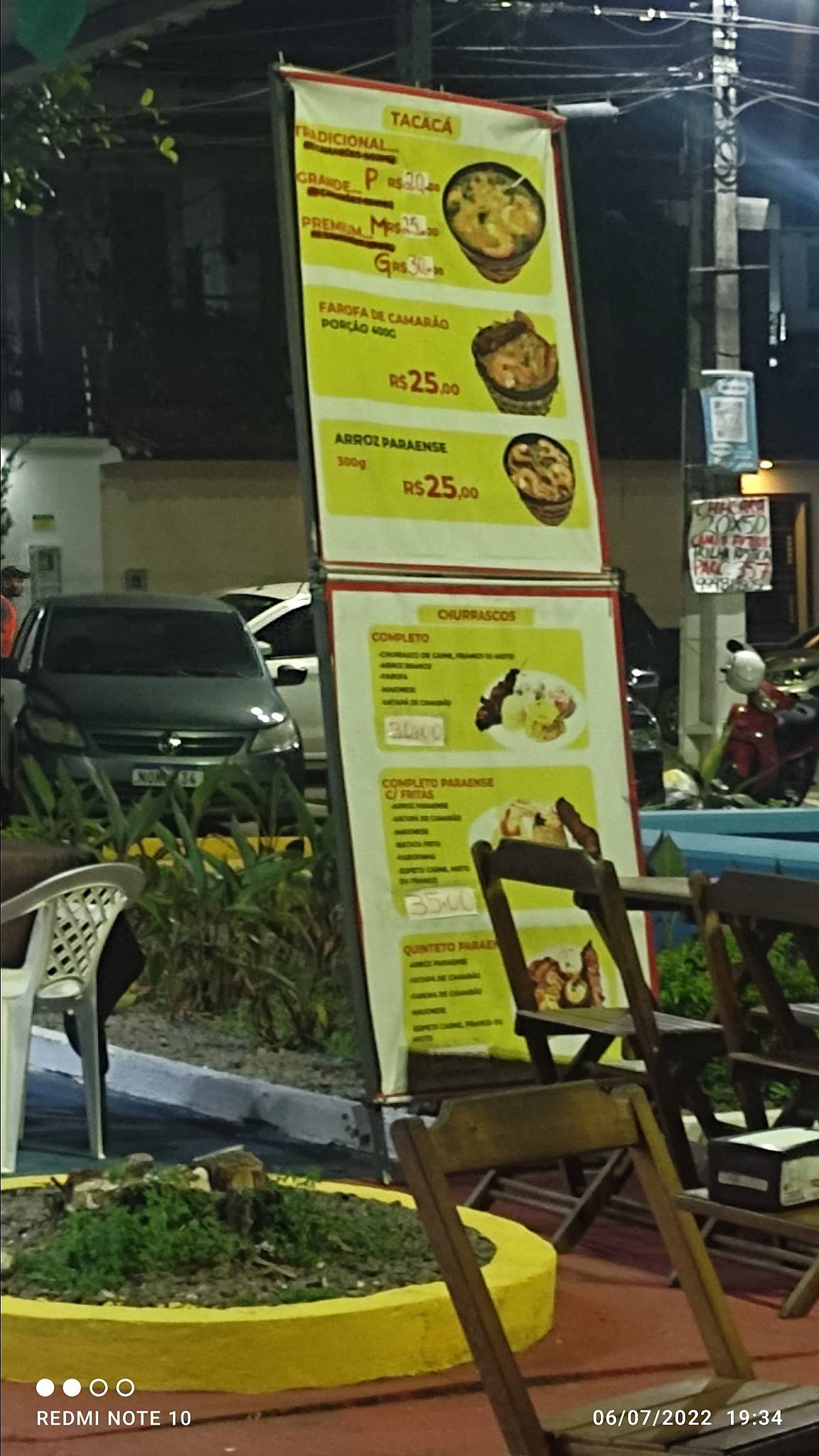 Menu em Confraria Do Tacaca restaurante, Manaus, R. Rio Grande do Sul
