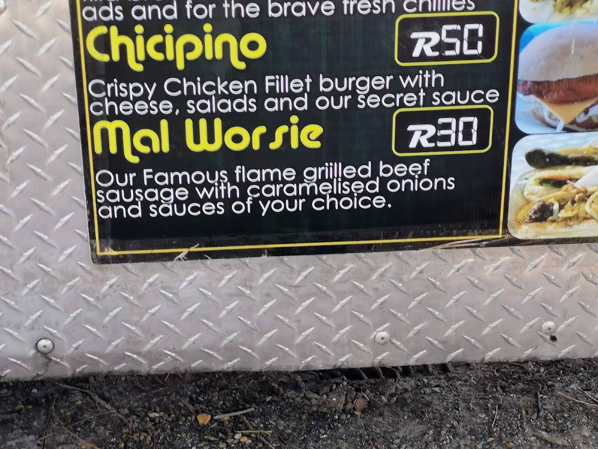 Menu at Crossways Country Kitchen restaurant, Port Elizabeth