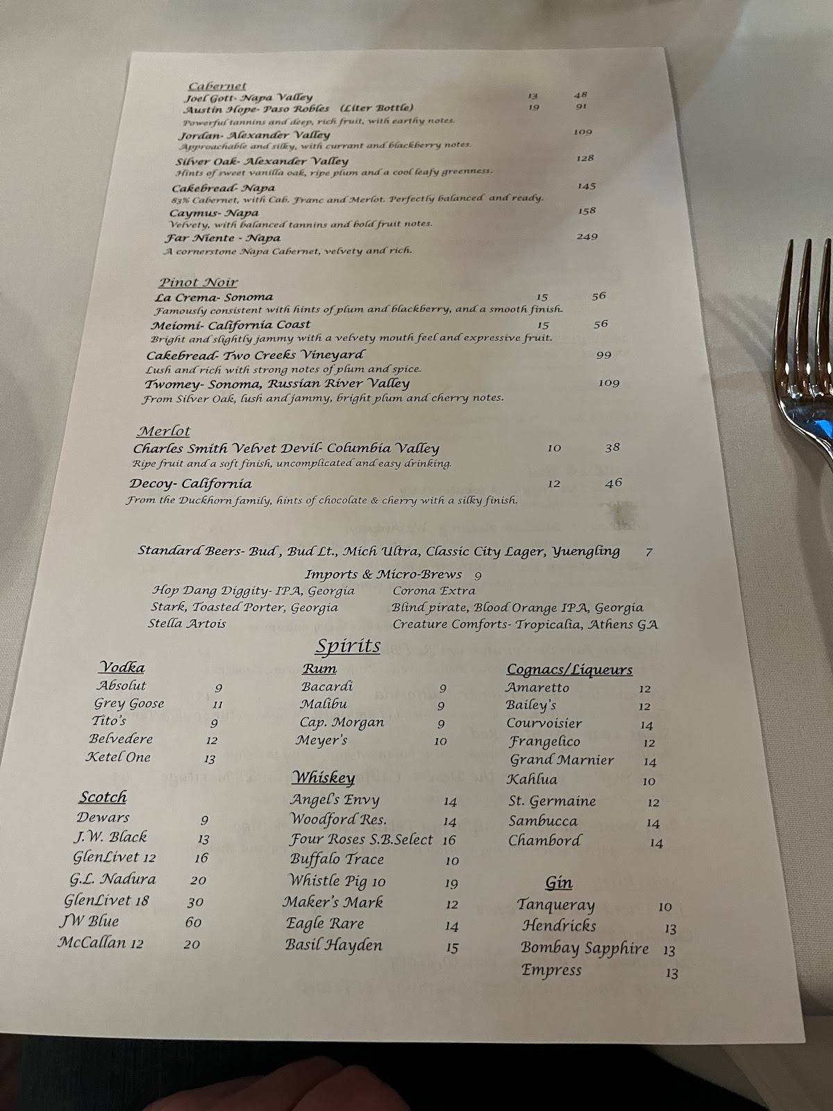Menu at Cyra's - Simple Goodness restaurant, Dalton