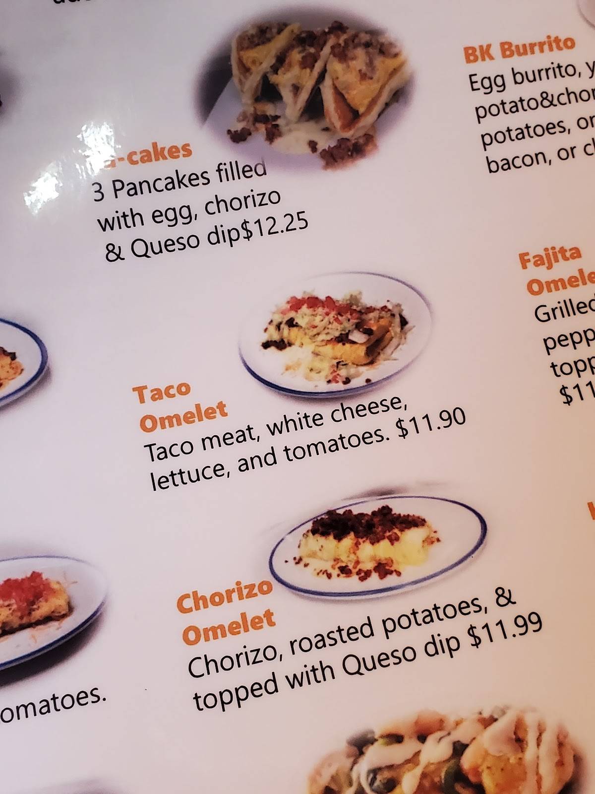 Menu at D'Lua restaurant, Bettendorf