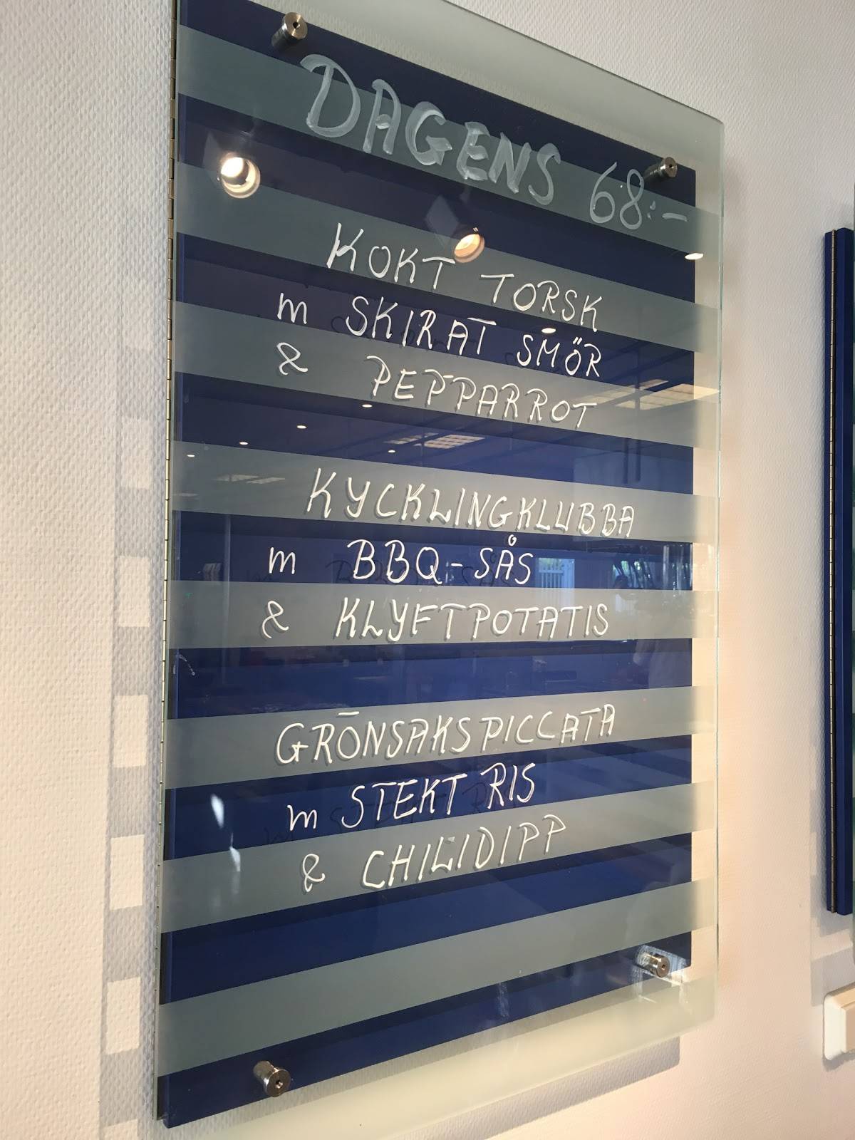 Menu at Dafgårds Restaurang restaurant, Källby